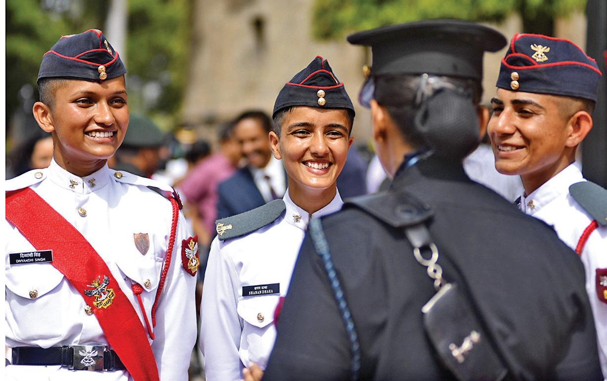 1st Batch of Women Cadets Graduates from NDA | Ahmedabad Mirror ...