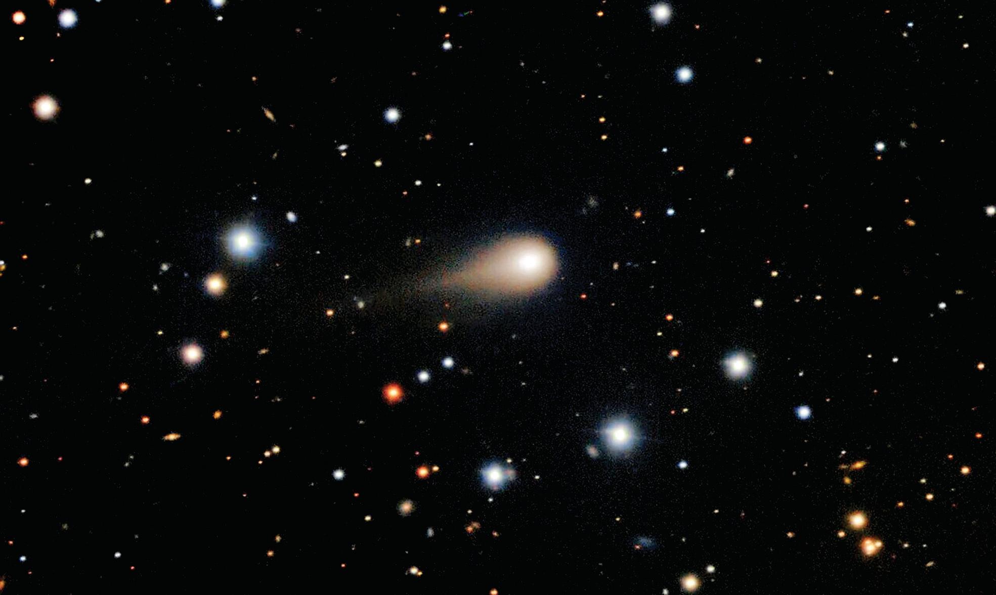 Comet from another star has a growing tail | Ahmedabad Mirror ...