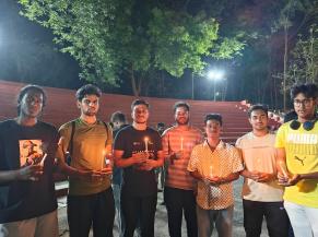 NIT Rourkela Holds Candle March in Memory of Pahalgam Terror Attack ...