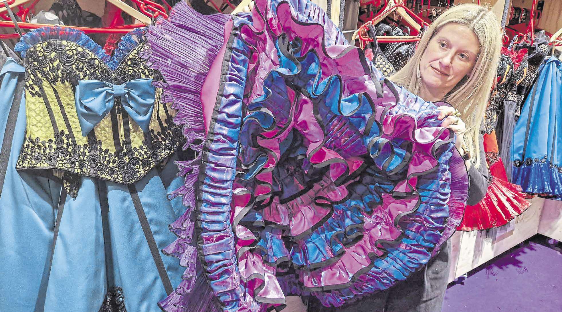 Moulin Rouge! The Musical's wardrobe team stays unruffled | Edinburgh ...