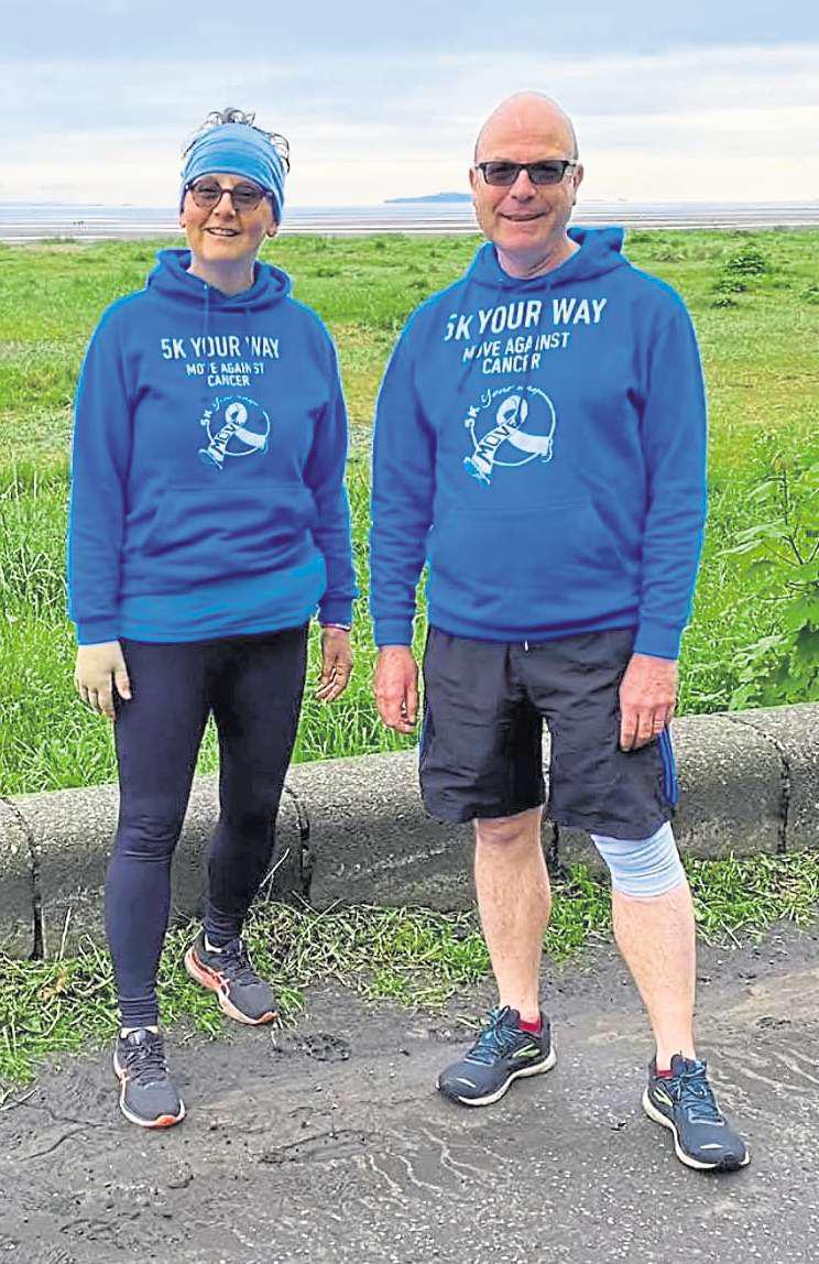 Couple who beat cancer lining up for F1 challenge | Edinburgh Evening ...