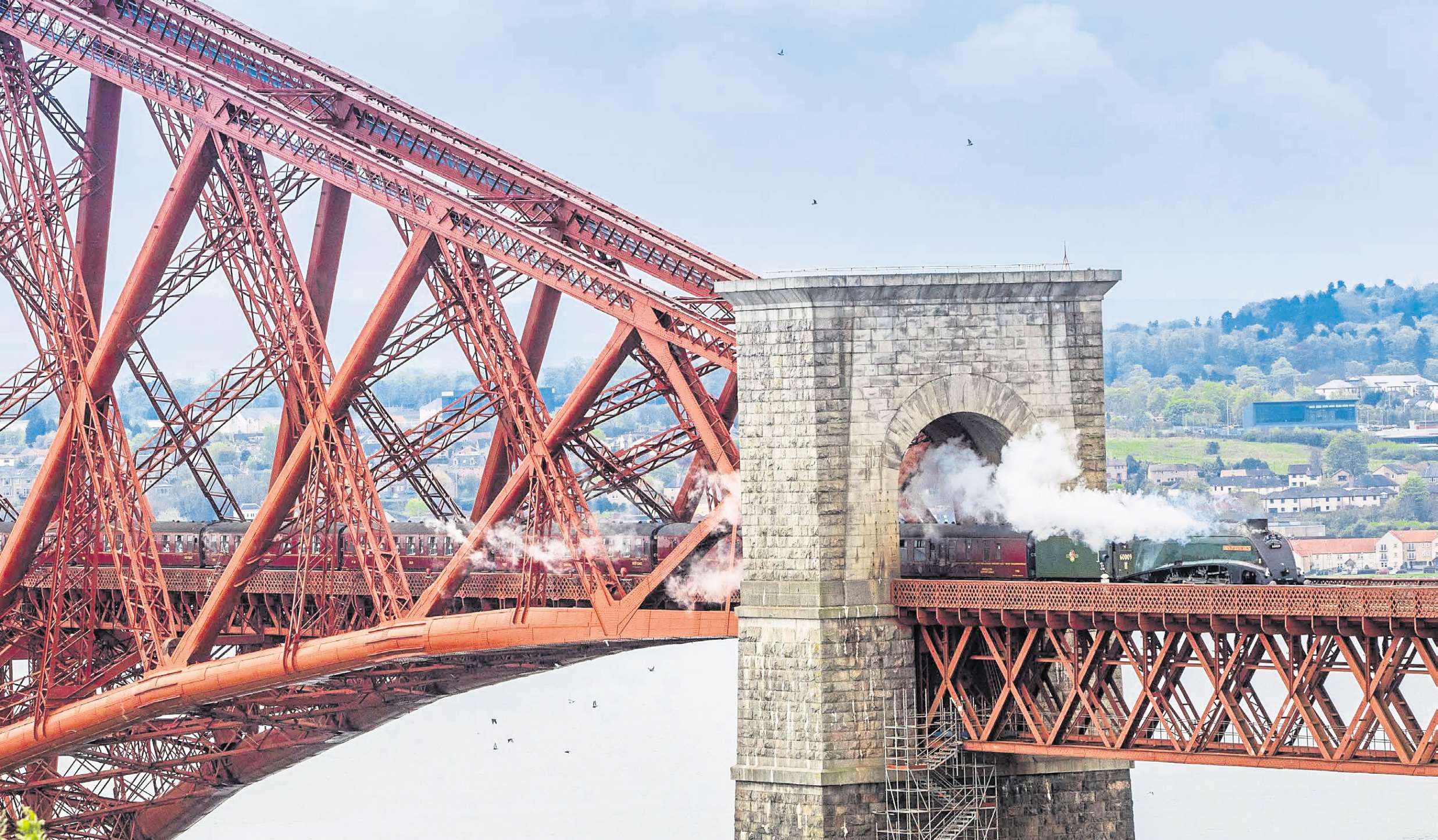 Romance of rail travel image to power new steam locomotive | Edinburgh ...