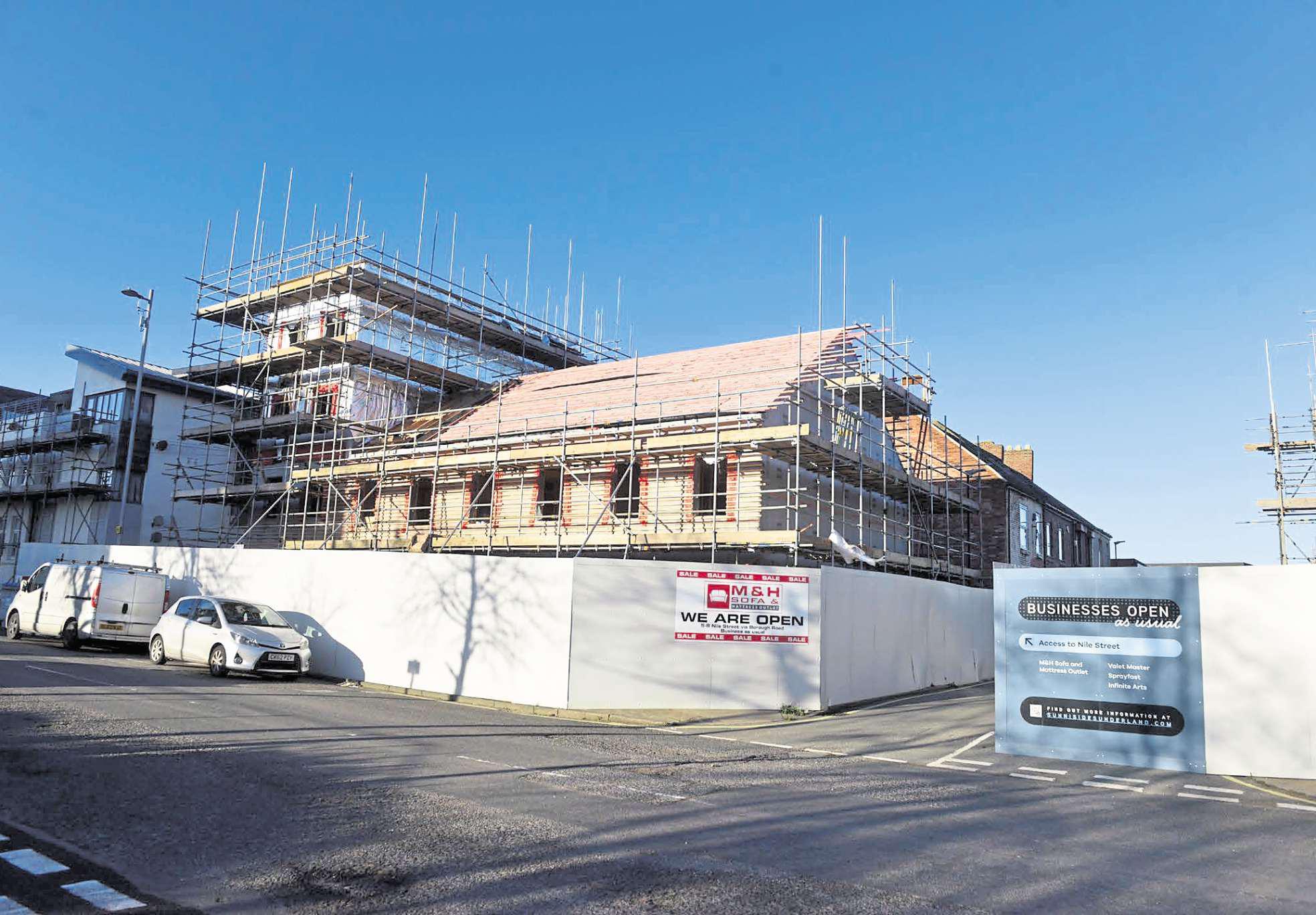Major housing development taking shape in historic area | Sunderland ...