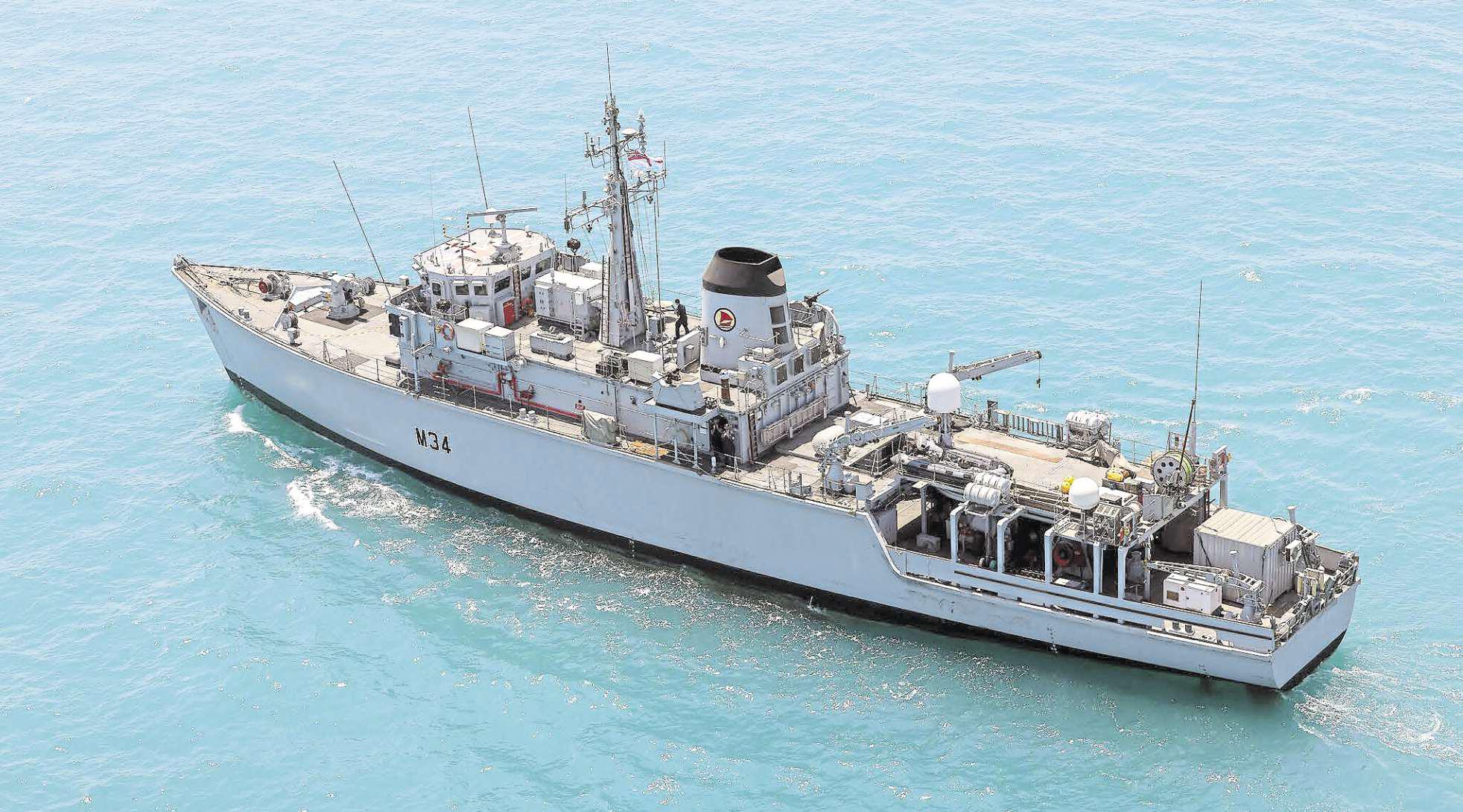 Sailors serving in Middle East pass sea rescue test with flying colours ...