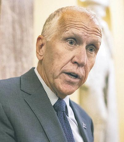 Sen. Tillis Won't Run for Re-Election in 2026 | The Wall Street Journal ...