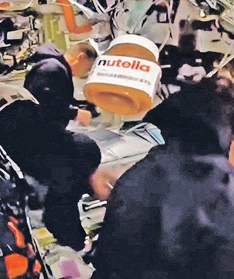 How a Jar of Nutella Ended Up Floating in Artemis II | The Wall Street ...