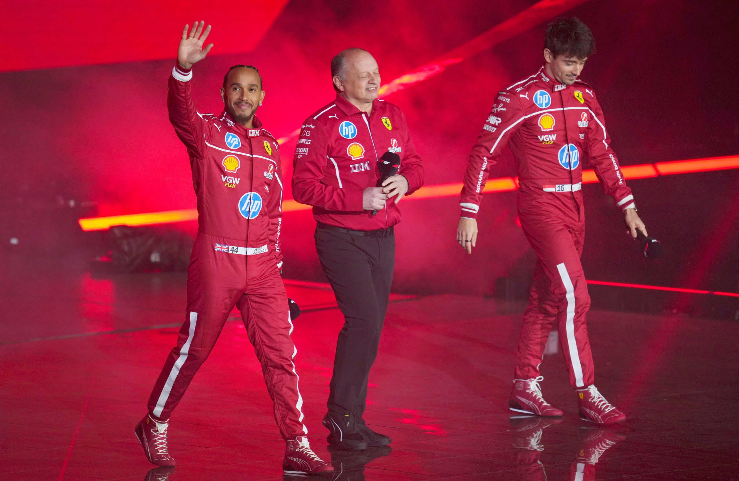 RED CARPET, FASHION AND MUSIC: F1 LAUNCHES ITS 2025 SEASON HOLLYWOOD ...
